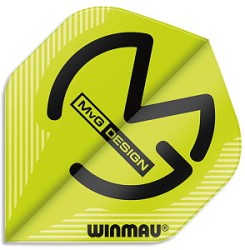Winmau MvG Flights Standard 100 grün - günstig kaufen dartkiste.de