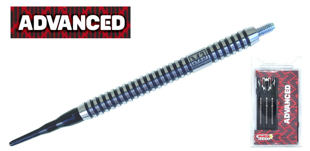 M3 Advanced Softtip 18gr. (schwarz) - günstig kaufen dartkiste.de